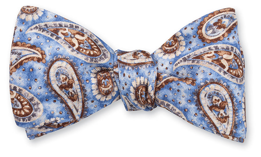 Blue Bernadette Pine Bow Tie - B5425 | R. Hanauer Bow Ties