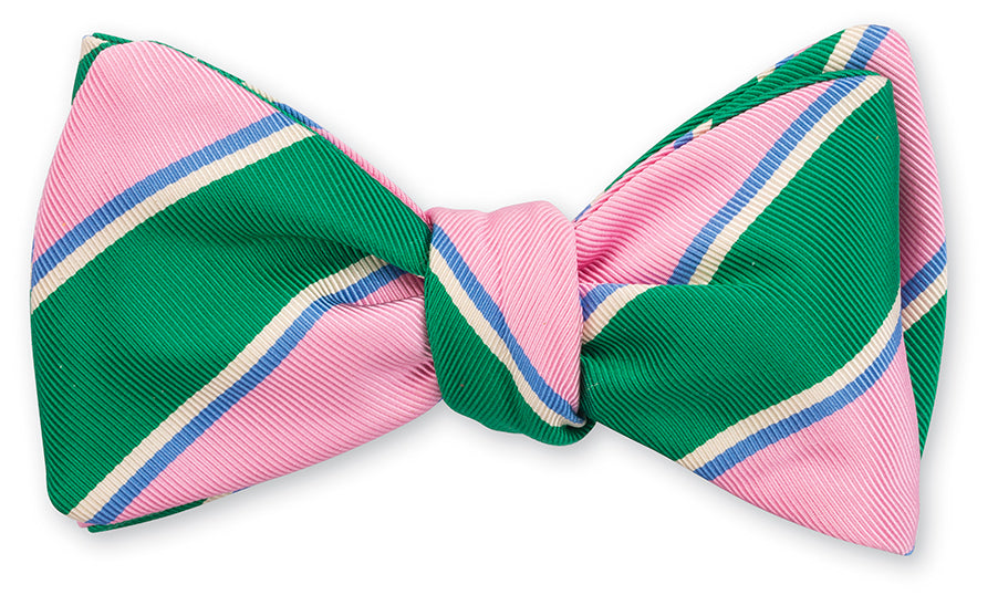 Hubbard Stripes Bow Tie | R. Hanauer Handmade Bow Ties