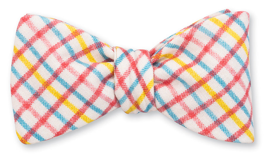 Tattersall Bow Tie | R. Hanauer Handmade Bow Ties