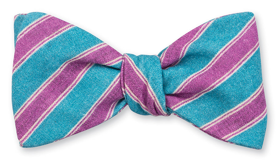 Conway Stripe Bow Tie | R. Hanauer Handmade Bow Ties